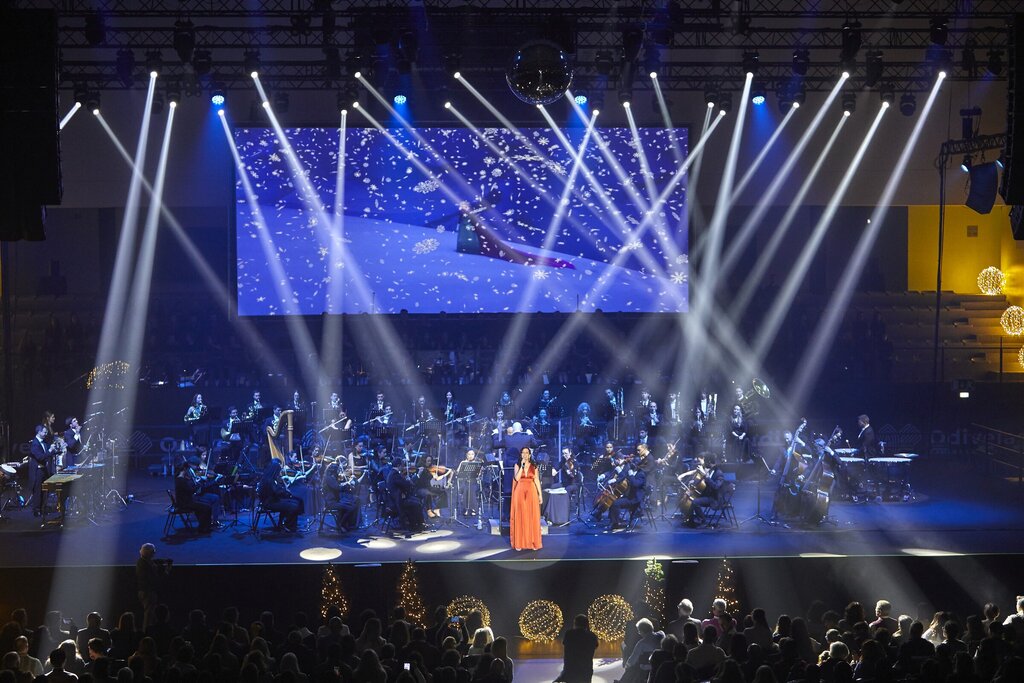 Concerto de Natal da Lisbon Film Orchestra encheu Pavilhão Multiusos ...
